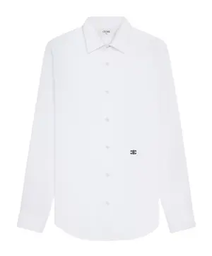 CELINE Loose Shirt In Cotton Poplin