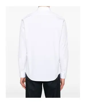 Celine Loose Shirt In Cotton Poplin