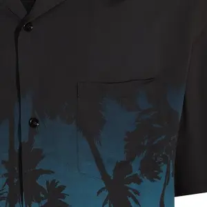 Celine Hawaiian Shirt In Printed Viscose