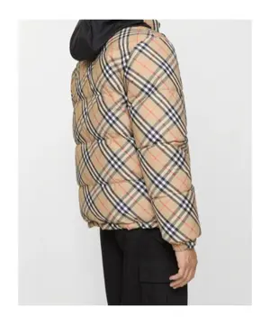 Burberry Checked Reversible Zip-up Jacket