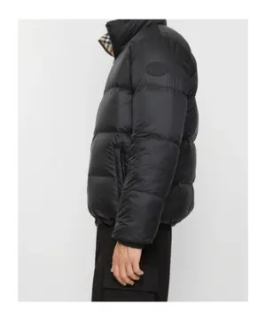 Burberry Checked Reversible Zip-up Jacket