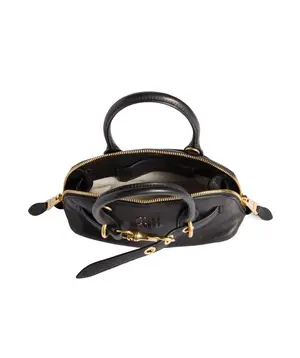 Miu Miu Aventure Mini Nappa Leather Bag - Black