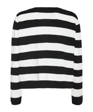 Max Mara Striped Crewneck Pullover