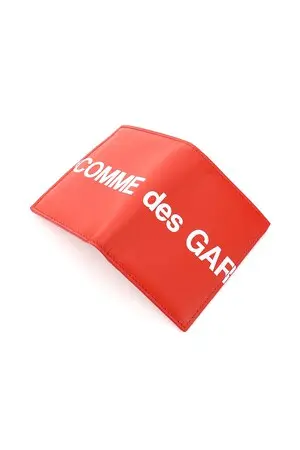 Comme Des Garçons Large Logo Print Wallet