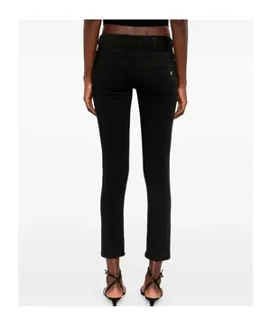 DONDUP Monroe 5-pocket Cotton Denim Jeans - Black