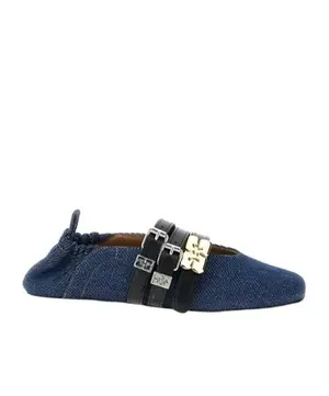 Ganni Mid Heel Flats For Women