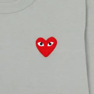 Comme Des Garçons Crewneck T-shirt With Logo Detail