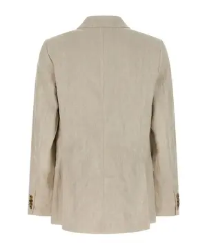 Dries Van Noten Barry Oversized Double-breasted Blazer - Beige