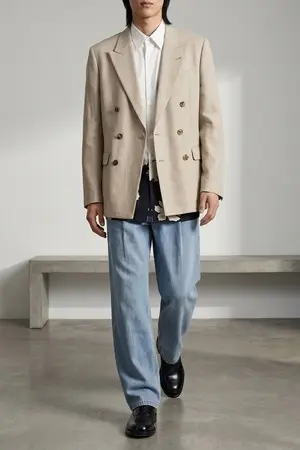 Dries Van Noten Barry Oversized Double-breasted Blazer