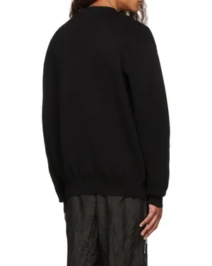 Heron Preston Logo Printed Crew Neck Sweater