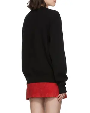 Heron Preston Logo Printed Crew Neck Sweater