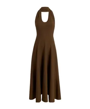 Halterneck Midi Dresses