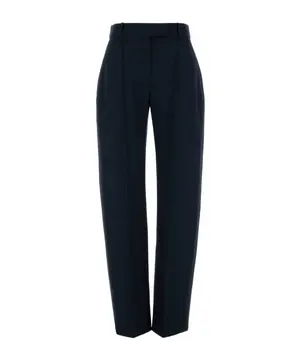 Alexander McQueen Tailored Straight-leg Pants - Black