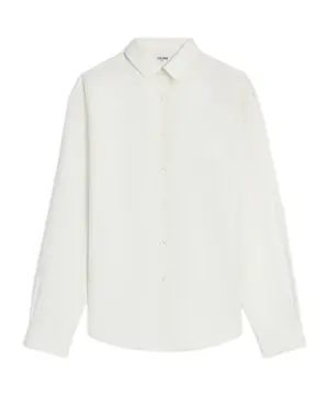 CELINE Celine Relaxed Fit Silk Twill Shirt