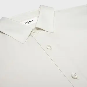 Celine Relaxed Fit Silk Twill Shirt