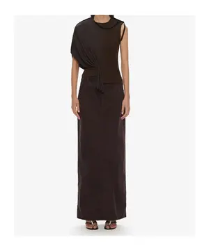 Christopher Esber Asymmetrical Draped Knot Top