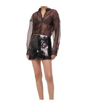 Staud Embellished Mini Skirt
