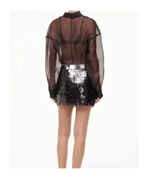 Staud Embellished Mini Skirt