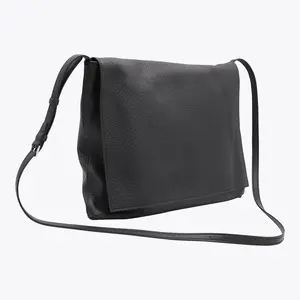 THE ROW Leather Messenger Bag