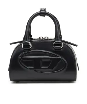 DIESEL® 1dr Dome Crossbody Bag - Black