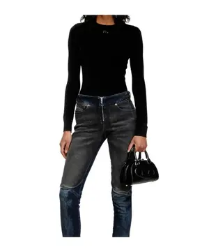 DIESEL® 1dr Dome Crossbody Bag - Black