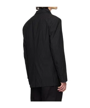 Hugo Boss Stretch Wool Blend Suit Jacket - Black