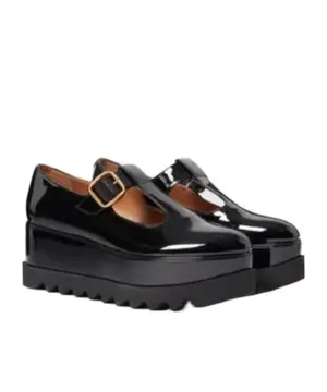 Stella McCartney Elyse T-bar Platform Mary Janes