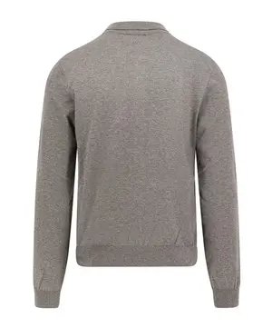 Celine Polo Sweater In Fine Cotton