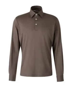 Herno Long Sleeve Polos For Men