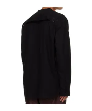 Rick Owens Brushed Cotton Poplin Shirt
