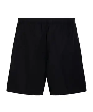 Stone Island Logo Patch Wide Leg Shorts