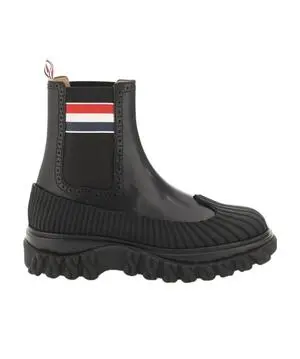 Thom Browne Striped Chelsea Boots