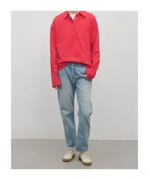 THE ROW Mid-rise Straight-leg Jeans In Lightweight Indigo Denim