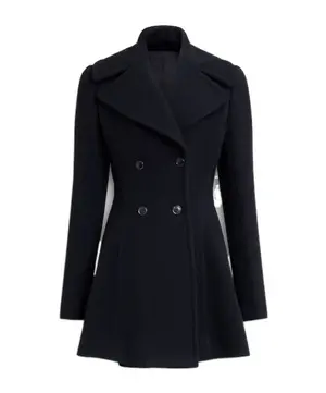 Alaïa Double Breasted Long Sleeved Coat