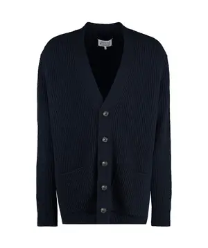 Maison Margiela Ribbed Cardigans For Men