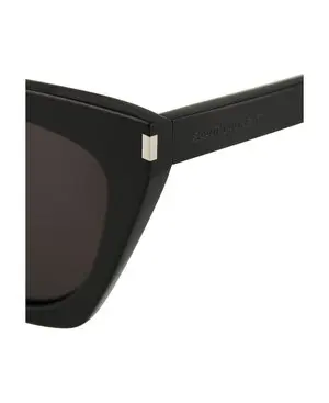 Saint Laurent Kate Cat Eye Frame Sunglasses - Black