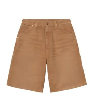 Carhartt Work In Progress Og Single Knee Canvas Shorts - Brown