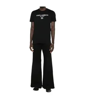 Dolce & Gabbana Dolce Gabbana Logo Embroidered T-shirt