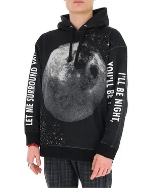 Valentino Garavani Moon Print' Oversized Hoodie