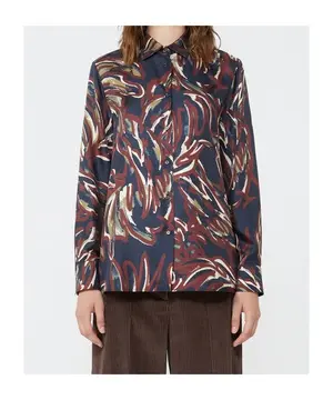 Max Mara Printed Twill Shirt