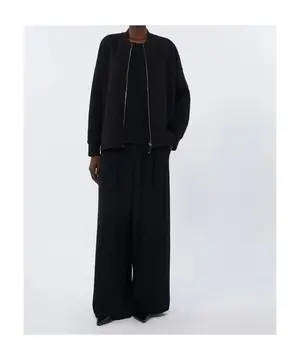 Max Mara Smmradioso Zip-up Jacket - Black