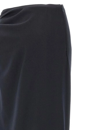 Dries Van Noten Sovora Asymmetric Midi Skirt