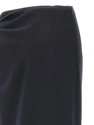 Dries Van Noten Sovora Asymmetric Midi Skirt
