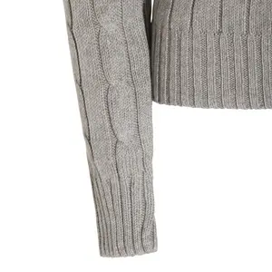 Polo Ralph Lauren Cable-knit Crew Neck Jumper - Grey