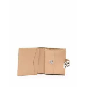 Givenchy Logo-plaque Leather Purse - Nude