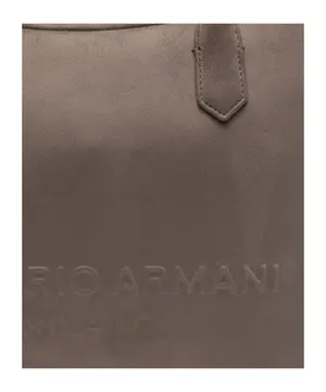 Emporio Armani Embossed Logo Tote Bag