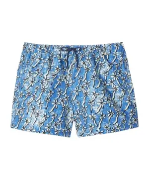 Paul Smith Jacquard Stripe Swim Shorts - Blue
