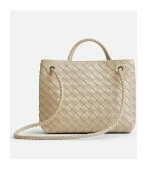 Bottega Veneta Andiamo Small Tote Bag - Natural