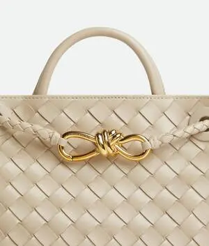 Bottega Veneta Andiamo Small Tote Bag - Natural