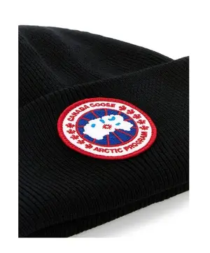 Canada Goose Arctic Disc Beanie Hat - Black
